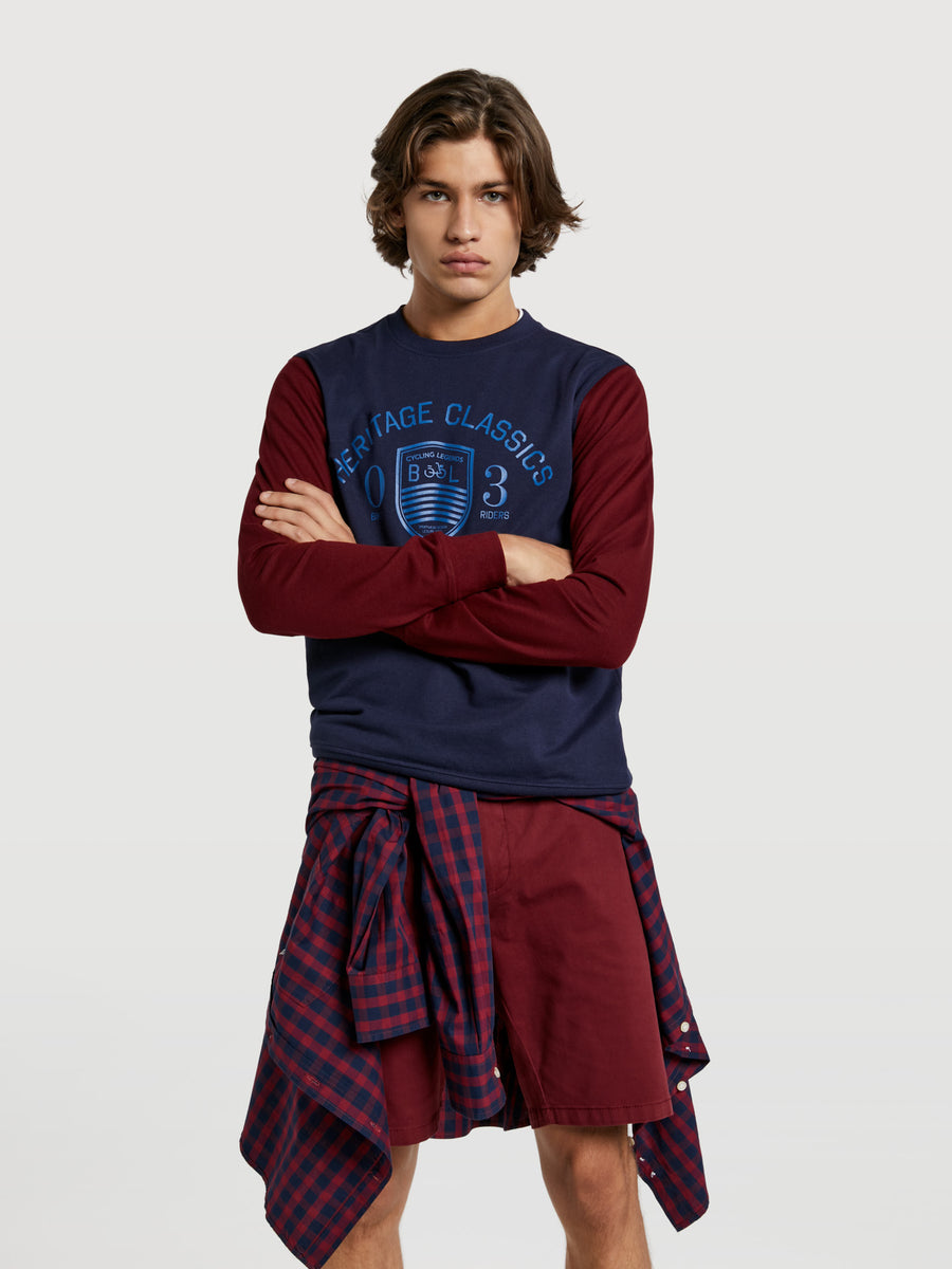 Sweatshirts - Men - Sacoor Blue – Sacoor Blue Portugal